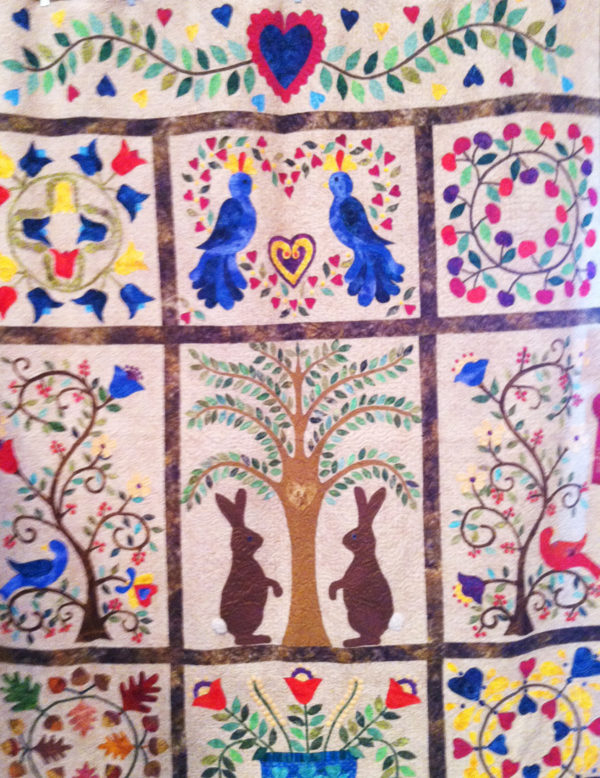 Maple Leaf Log Cabin quilt pattern available for download – Quilt ...