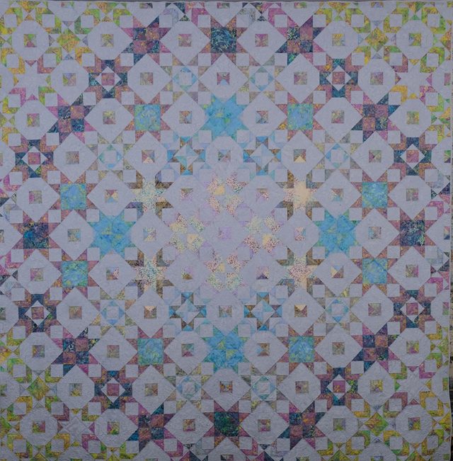 Starburst Galaxy Block 1 video tutorial – Quilt Addicts Anonymous