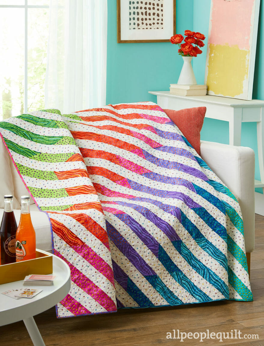 OMG I have a pattern in Quilts and More magazine! – Quilt Addicts Anonymous