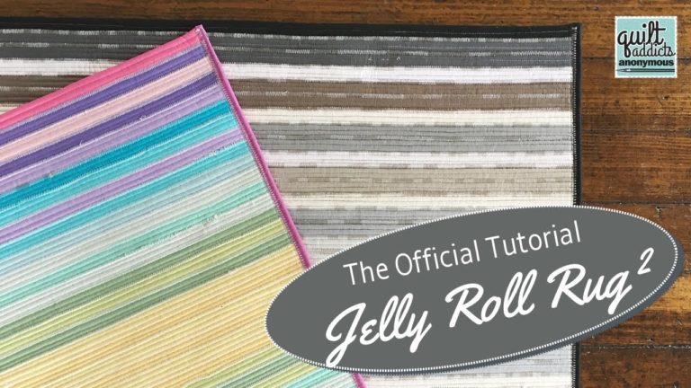 Official Jelly Roll Rug 2 Tutorial! Learn to Make the RJ Designs Jelly ...
