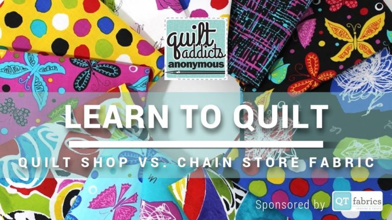 Learn to Quilt! – Completely FREE Beginner Quilting Videos and Pattern ...