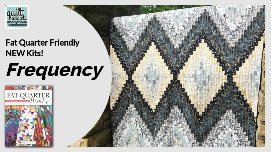 Modern fat quarter friendly quilt pattern & tutorial! Perfect for ...