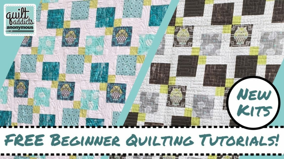 FREE Beginner Quilting Video Series with FREE Pattern! New Kits Added ...