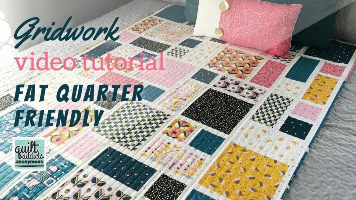 Modern Log Cabin from a Layer Cake! Fast Pattern called Retro Tiles ...