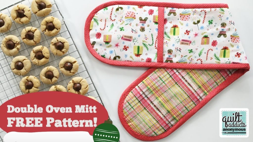 Easy Double Oven Mitt! FREE Pattern & Tutorial – Quilt Addicts Anonymous