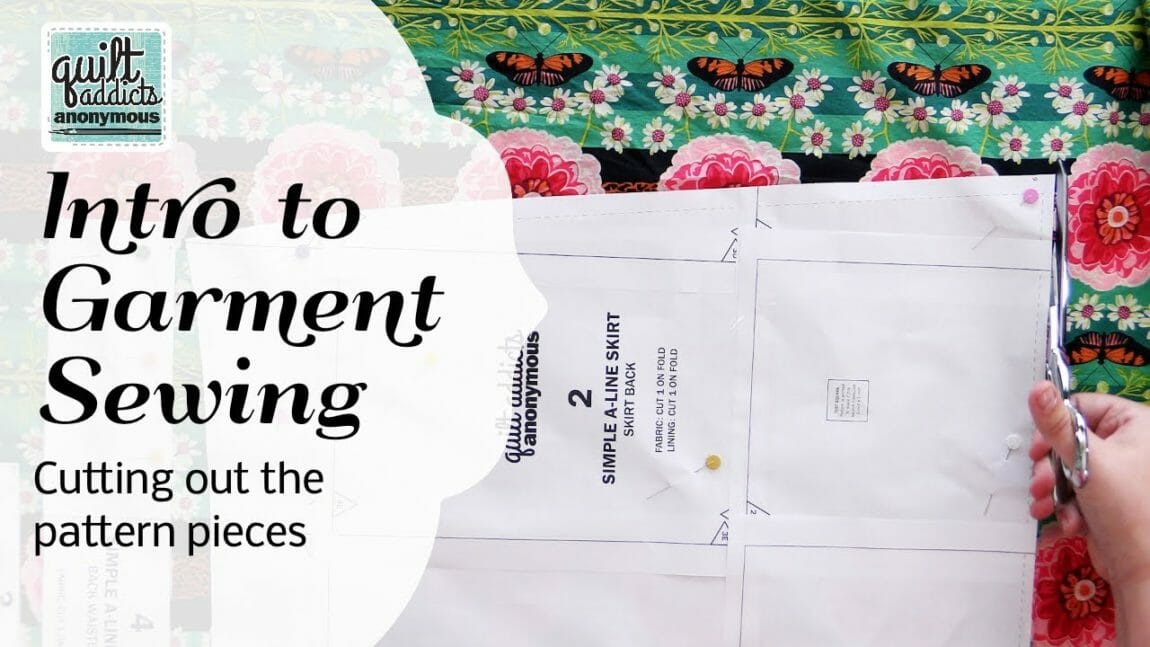 How to Cut Out Garment Patterns – Intro to Garment Sewing – Simple A ...